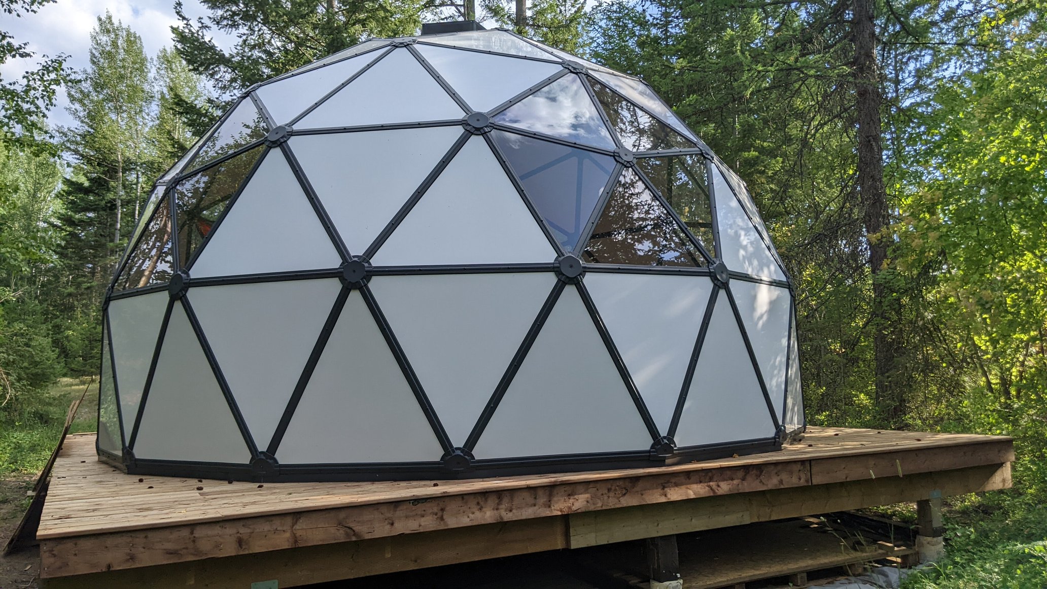 What makes Ekodome different from other geodesic dome kits?